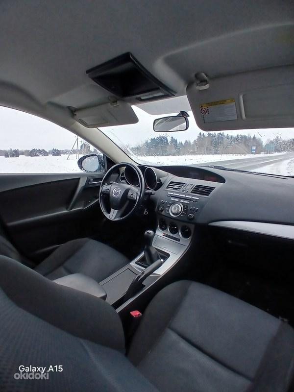 Black Mazda 3 2010 in Tallinn, with an engine capacity of 1.60 L and mileage of 241 thousand km for 2900 €, photo 7 on AUTOMOTO.COM.LV