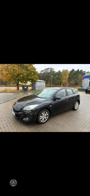 Melns Mazda 3 2010 Viļņa, ar dzinēja tilpumu 2.00 L un nobraukumu 192 tūkst. km par 2200 €, foto  vietnē AUTOMOTO.COM.LV