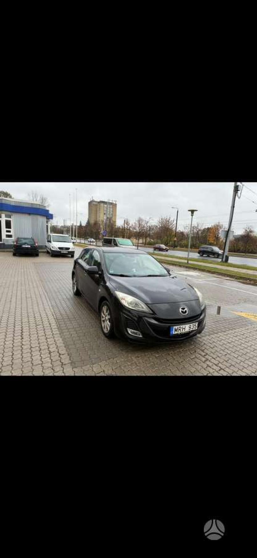 Черный Мазда 3 2010 в Вильнюс, объемом двигателя 2.00 л и пробегом 192 тыс. км за 2200 €, фото 4 на AUTOMOTO.COM.LV