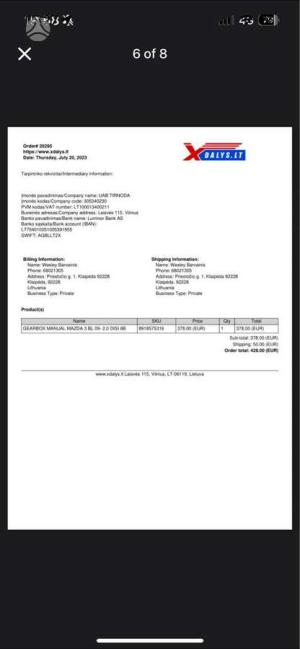 Черный Мазда 3 2010 в Вильнюс, объемом двигателя 2.00 л и пробегом 192 тыс. км за 2200 €, фото 7 на AUTOMOTO.COM.LV