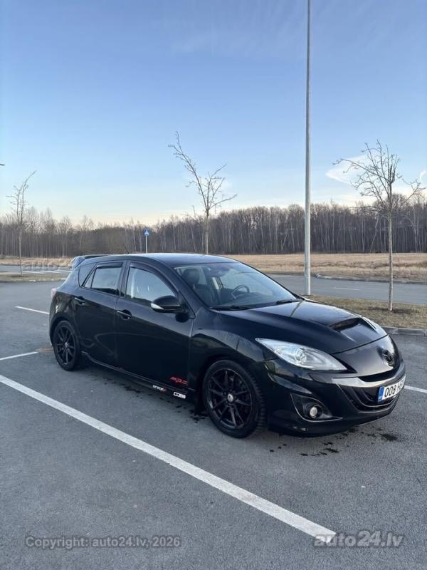 Black Mazda 3 2011 in Tallinn, with an engine capacity of 2.30 L and mileage of 0 thousand km for 7290 €, photo 1 on AUTOMOTO.COM.LV