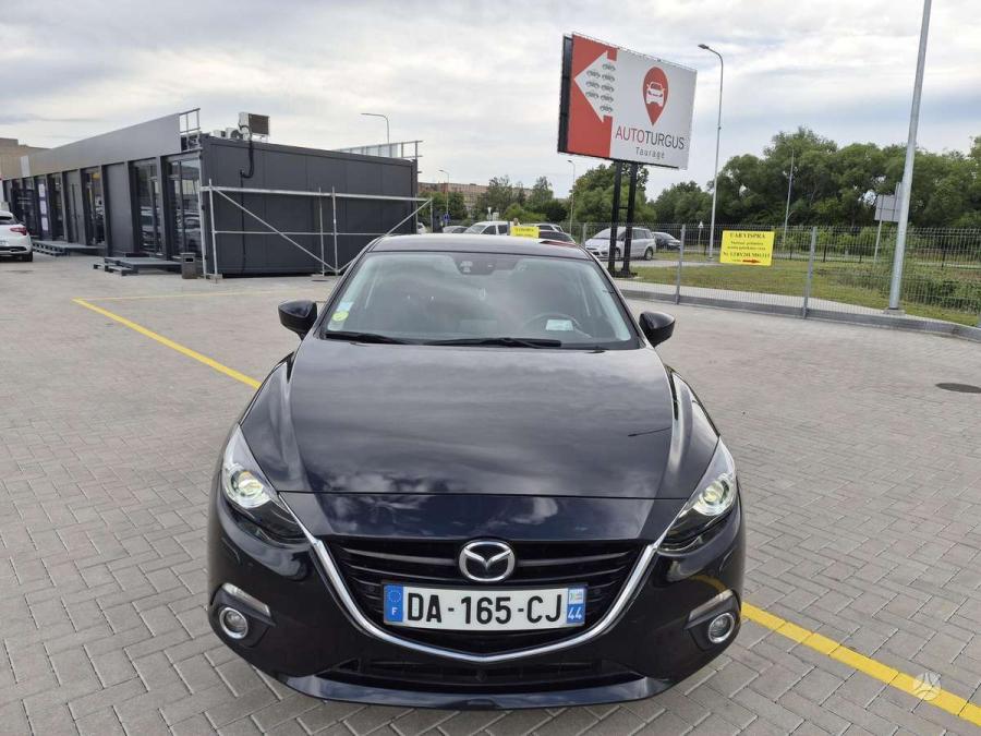 Melns Mazda 3 2013 Tauragė, ar dzinēja tilpumu 2.19 L un nobraukumu 177 tūkst. km par 4300 €, foto 3 vietnē AUTOMOTO.COM.LV
