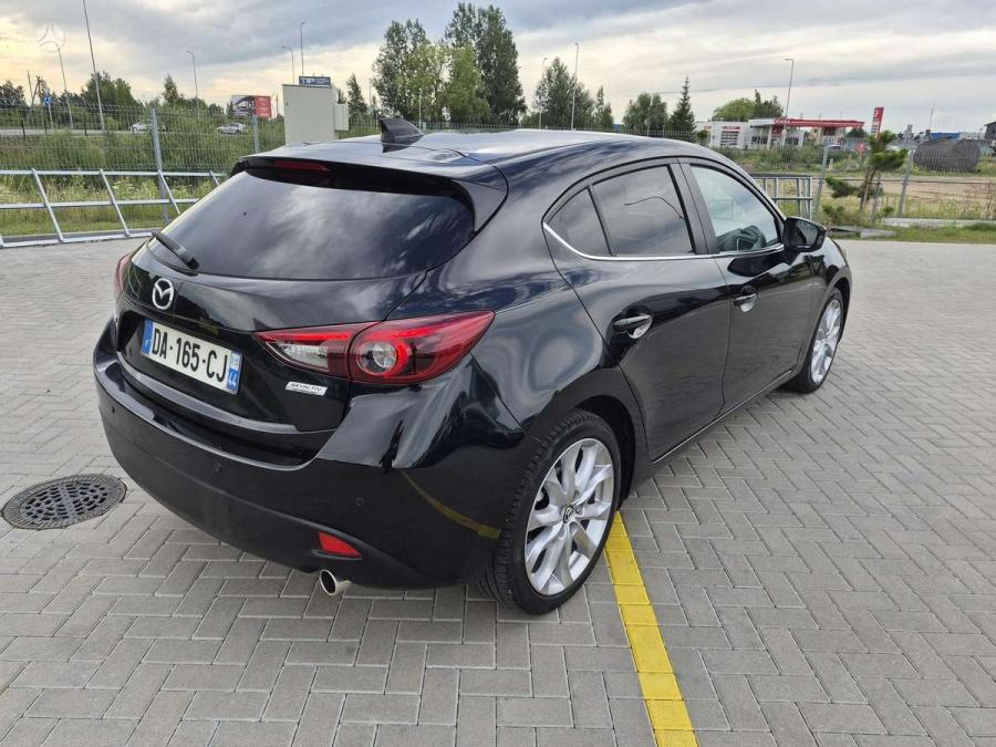 Melns Mazda 3 2013 Tauragė, ar dzinēja tilpumu 2.19 L un nobraukumu 177 tūkst. km par 4300 €, foto 7 vietnē AUTOMOTO.COM.LV