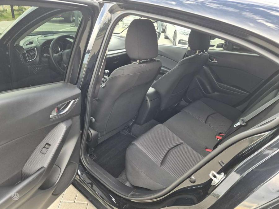 Melns Mazda 3 2013 Tauragė, ar dzinēja tilpumu 2.19 L un nobraukumu 177 tūkst. km par 4300 €, foto 15 vietnē AUTOMOTO.COM.LV
