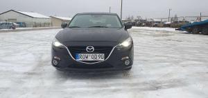 Black Mazda 3 2014 in Vilnius, with an engine capacity of 2.19 L and mileage of 136 thousand km for 5700 €, photo 3 on AUTOMOTO.COM.LV