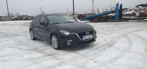 Black Mazda 3 2014 in Vilnius, with an engine capacity of 2.19 L and mileage of 136 thousand km for 5700 €, photo 4 on AUTOMOTO.COM.LV