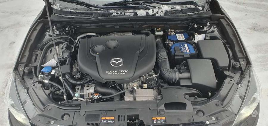 Black Mazda 3 2014 in Vilnius, with an engine capacity of 2.19 L and mileage of 136 thousand km for 5700 €, photo 27 on AUTOMOTO.COM.LV