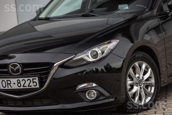 Black Mazda 3 2014 in Jurmala, with an engine capacity of 2.20 L and mileage of 137 thousand km for 6500 €, photo 5 on AUTOMOTO.COM.LV