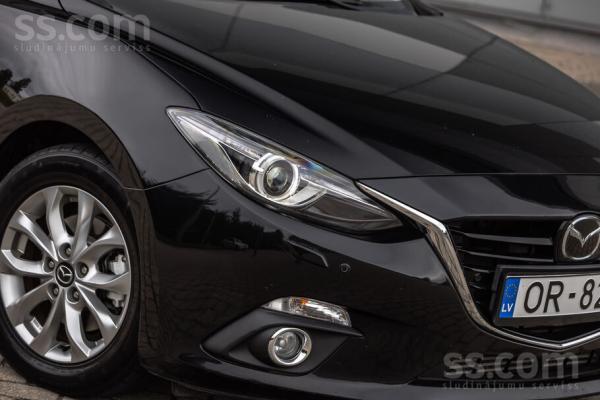 Black Mazda 3 2014 in Jurmala, with an engine capacity of 2.20 L and mileage of 137 thousand km for 6500 €, photo 9 on AUTOMOTO.COM.LV