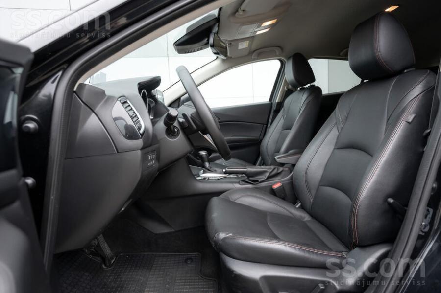 Melns Mazda 3 2014 Jūrmala, ar dzinēja tilpumu 2.20 L un nobraukumu 137 tūkst. km par 6500 €, foto 12 vietnē AUTOMOTO.COM.LV