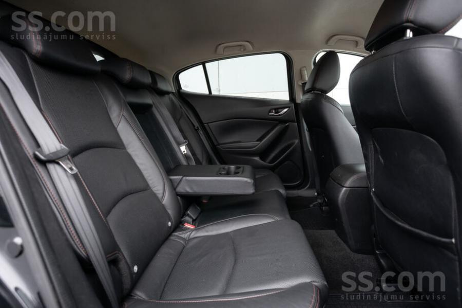 Melns Mazda 3 2014 Jūrmala, ar dzinēja tilpumu 2.20 L un nobraukumu 137 tūkst. km par 6500 €, foto 16 vietnē AUTOMOTO.COM.LV
