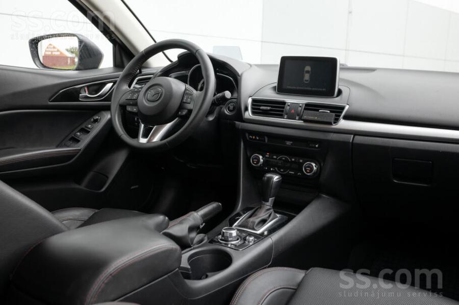 Melns Mazda 3 2014 Jūrmala, ar dzinēja tilpumu 2.20 L un nobraukumu 137 tūkst. km par 6500 €, foto 17 vietnē AUTOMOTO.COM.LV