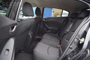 Black Mazda 3 2015 in Riga, with an engine capacity of 2.00 L and mileage of 130 thousand km for 7500 €, photo 14 on AUTOMOTO.COM.LV