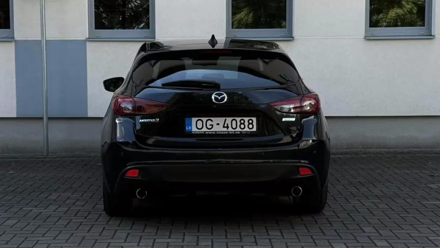 Melns Mazda 3 2015 Jelgava, ar dzinēja tilpumu 2.20 L un nobraukumu 143 tūkst. km par 7500 €, foto 7 vietnē AUTOMOTO.COM.LV