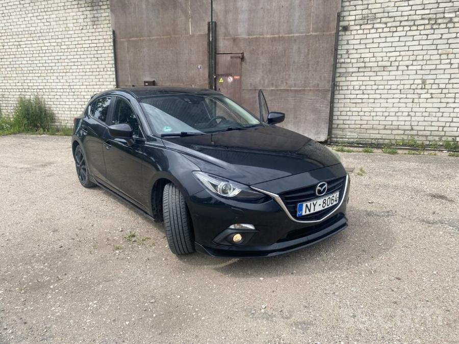Melns Mazda 3 2015 Cēsis, ar dzinēja tilpumu 2.20 L un nobraukumu 258 tūkst. km par 5700 €, foto 5 vietnē AUTOMOTO.COM.LV