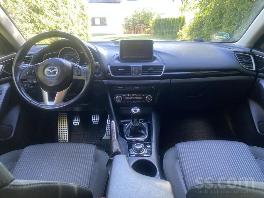 Melns Mazda 3 2015 Cēsis, ar dzinēja tilpumu 2.20 L un nobraukumu 258 tūkst. km par 5700 €, foto 7 vietnē AUTOMOTO.COM.LV