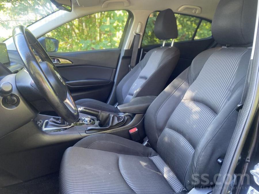 Melns Mazda 3 2015 Cēsis, ar dzinēja tilpumu 2.20 L un nobraukumu 258 tūkst. km par 5700 €, foto 8 vietnē AUTOMOTO.COM.LV