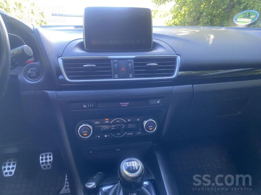 Melns Mazda 3 2015 Cēsis, ar dzinēja tilpumu 2.20 L un nobraukumu 258 tūkst. km par 5700 €, foto 9 vietnē AUTOMOTO.COM.LV