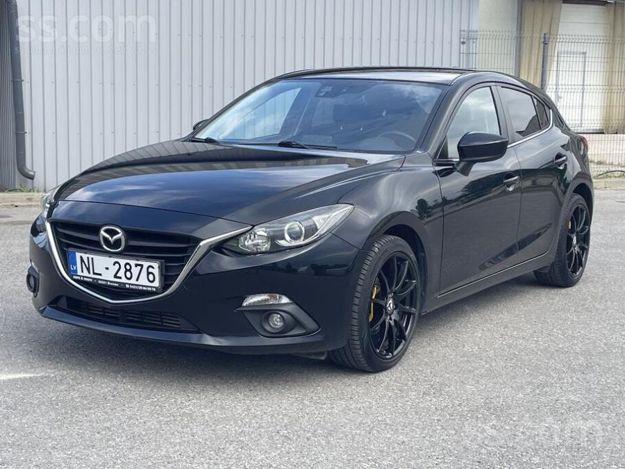 Melns Mazda 3 2015 Cēsis, ar dzinēja tilpumu 2.20 L un nobraukumu 200 tūkst. km par 6200 €, foto 1 vietnē AUTOMOTO.COM.LV