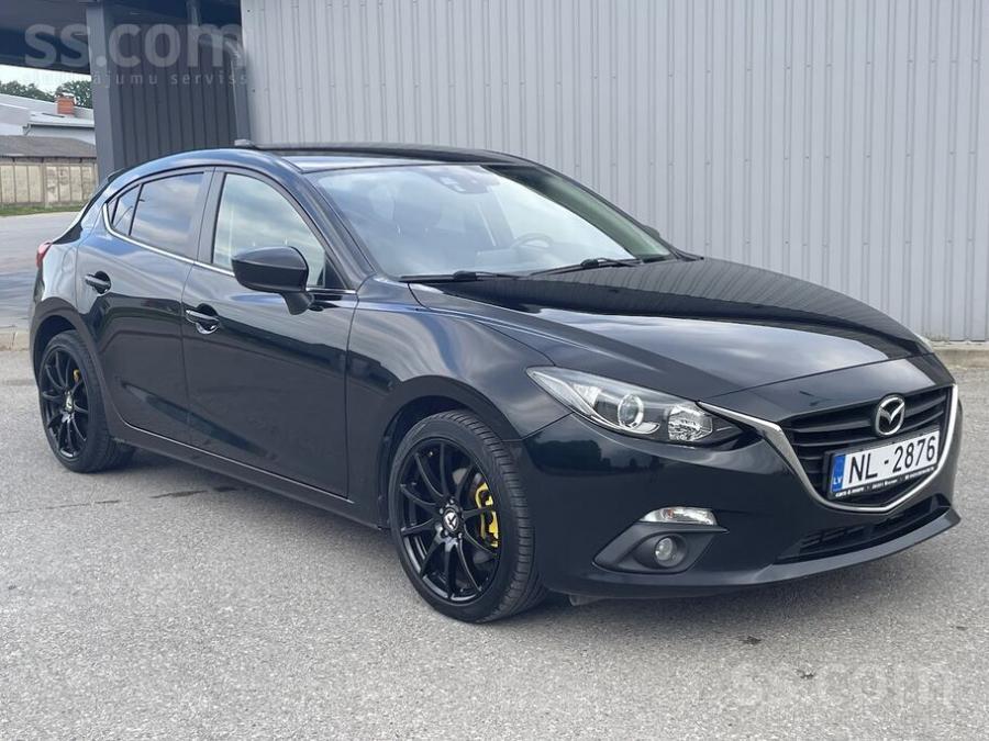 Melns Mazda 3 2015 Cēsis, ar dzinēja tilpumu 2.20 L un nobraukumu 200 tūkst. km par 6200 €, foto 3 vietnē AUTOMOTO.COM.LV