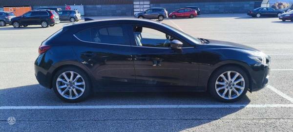 Melns Mazda 3 2016 Viļņa, ar dzinēja tilpumu 2.19 L un nobraukumu 133 tūkst. km par 6350 €, foto 7 vietnē AUTOMOTO.COM.LV