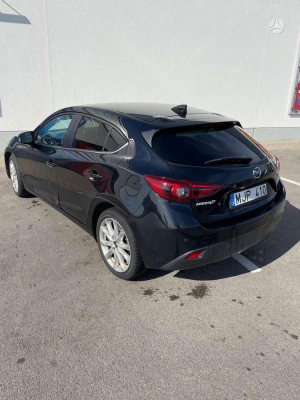 Melns Mazda 3 2017 Kauņa, ar dzinēja tilpumu 1.50 L un nobraukumu 215 tūkst. km par 3500 €, foto 4 vietnē AUTOMOTO.COM.LV