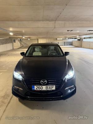 Black Mazda 3 2018 in Tallinn, with an engine capacity of 2.00 L and mileage of 37 thousand km for 12990 €, photo  on AUTOMOTO.COM.LV