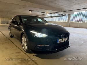 Black Mazda 3 2018 in Tallinn, with an engine capacity of 2.00 L and mileage of 37 thousand km for 12990 €, photo 2 on AUTOMOTO.COM.LV
