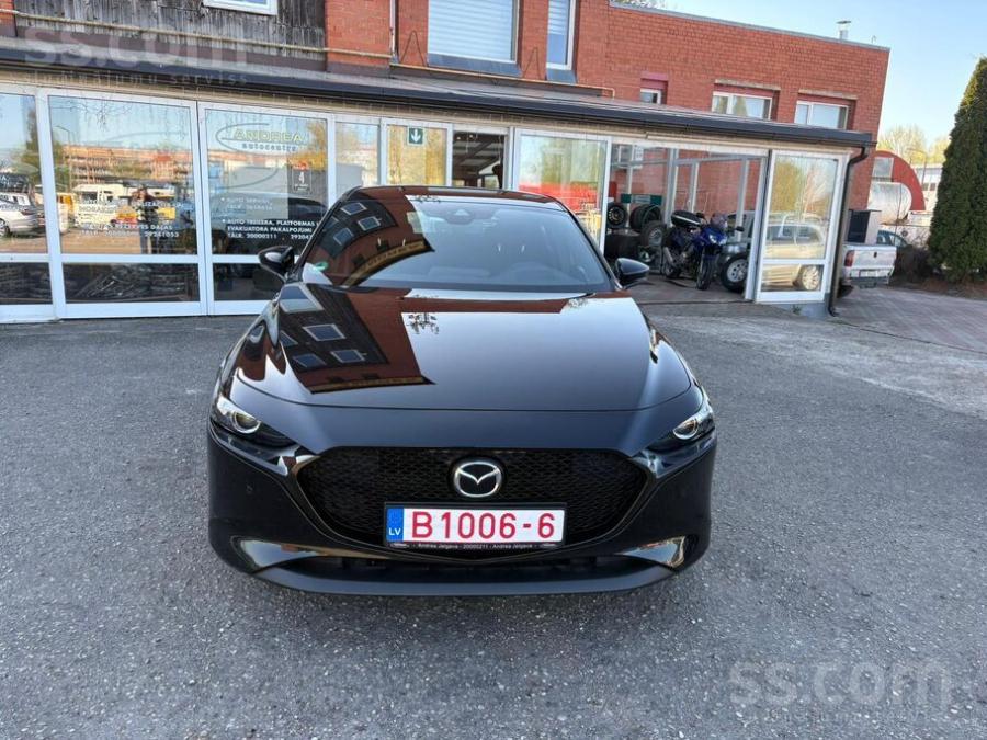 Melns Mazda 3 2019 Jelgava, ar dzinēja tilpumu 2.00 L un nobraukumu 78 tūkst. km par 13500 €, foto 1 vietnē AUTOMOTO.COM.LV