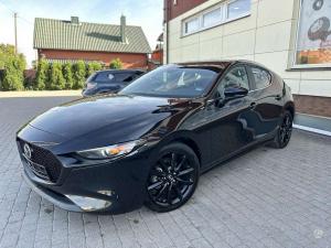 Black Mazda 3 2024 in Kretinga, with an engine capacity of 2.50 L and mileage of 44 thousand km for 17399 €, photo 6 on AUTOMOTO.COM.LV