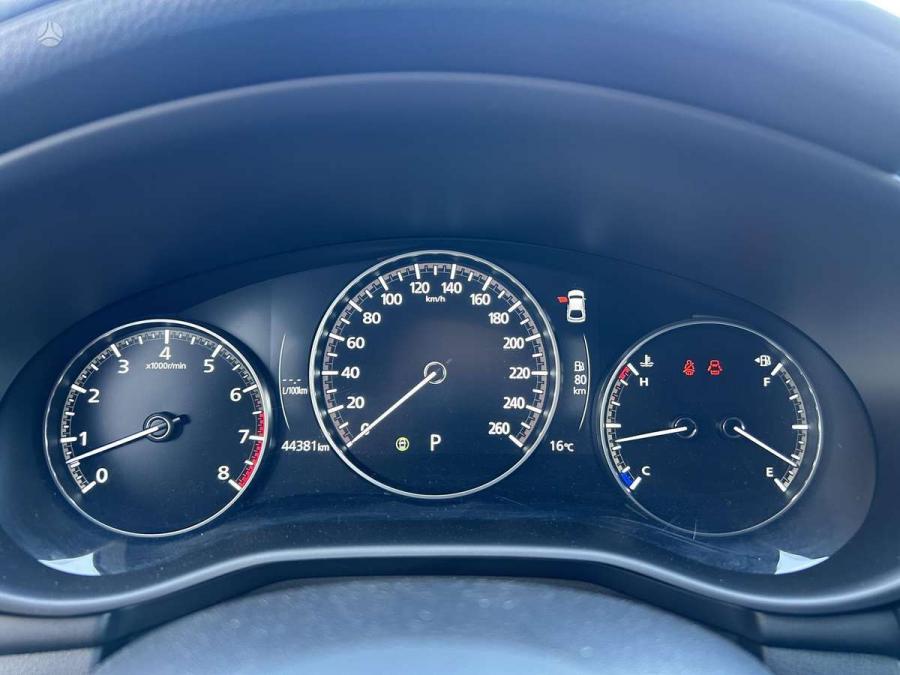 Black Mazda 3 2024 in Kretinga, with an engine capacity of 2.50 L and mileage of 44 thousand km for 17399 €, photo 21 on AUTOMOTO.COM.LV