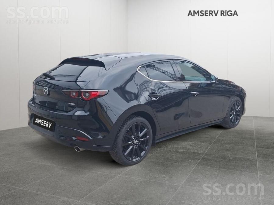 Melns Mazda 3 2025 Rīga, ar dzinēja tilpumu 2.50 L un nobraukumu 8 tūkst. km par 23800 €, foto 3 vietnē AUTOMOTO.COM.LV