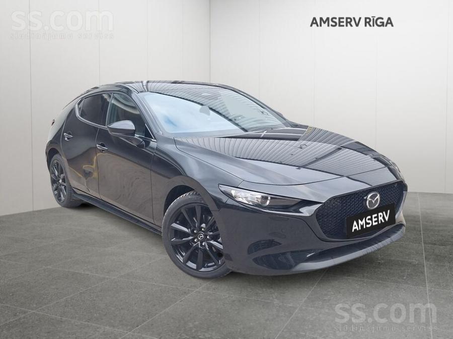 Melns Mazda 3 2025 Rīga, ar dzinēja tilpumu 2.50 L un nobraukumu 8 tūkst. km par 23800 €, foto 4 vietnē AUTOMOTO.COM.LV