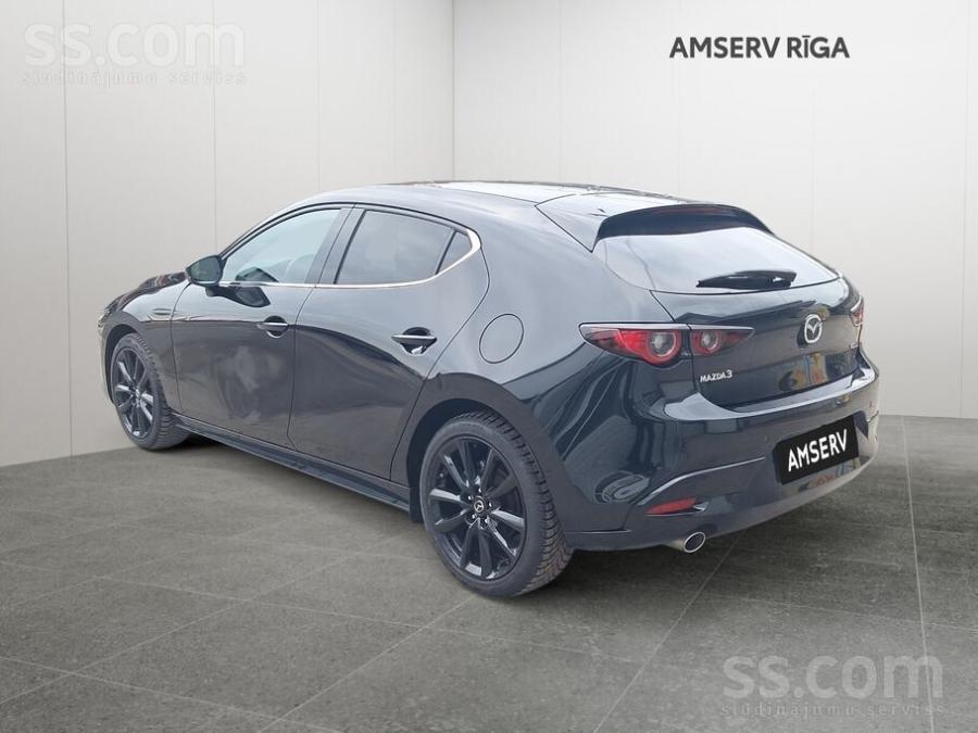 Melns Mazda 3 2025 Rīga, ar dzinēja tilpumu 2.50 L un nobraukumu 8 tūkst. km par 23800 €, foto 5 vietnē AUTOMOTO.COM.LV