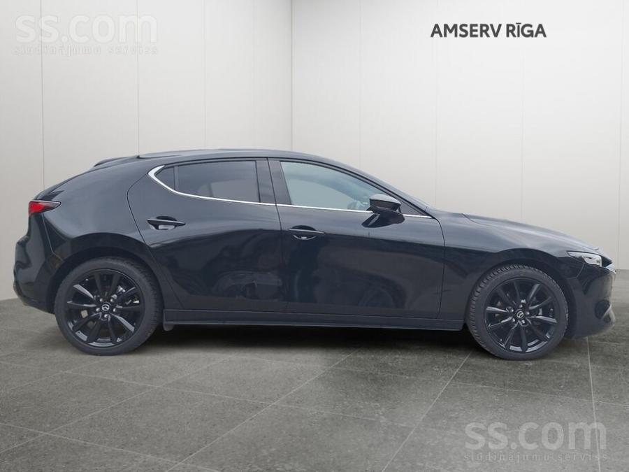 Melns Mazda 3 2025 Rīga, ar dzinēja tilpumu 2.50 L un nobraukumu 8 tūkst. km par 23800 €, foto 7 vietnē AUTOMOTO.COM.LV