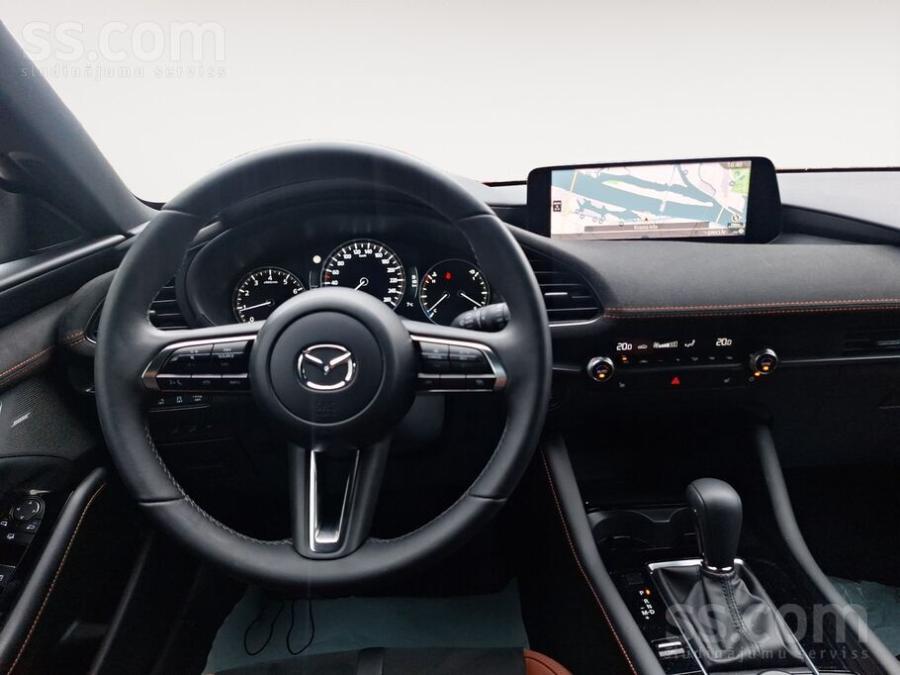 Melns Mazda 3 2025 Rīga, ar dzinēja tilpumu 2.50 L un nobraukumu 8 tūkst. km par 23800 €, foto 14 vietnē AUTOMOTO.COM.LV