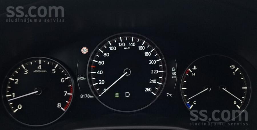 Melns Mazda 3 2025 Rīga, ar dzinēja tilpumu 2.50 L un nobraukumu 8 tūkst. km par 23800 €, foto 17 vietnē AUTOMOTO.COM.LV