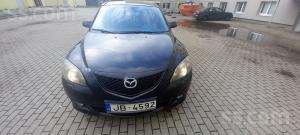Black Mazda 3 2005 in Riga, with an engine capacity of 1.90 L and mileage of 330 thousand km for 400 €, photo 5 on AUTOMOTO.COM.LV