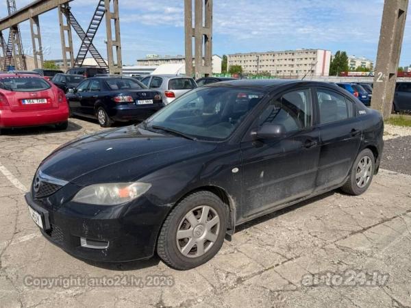 Melns Mazda 3 2007 Tallina, ar dzinēja tilpumu 1.60 L un nobraukumu 177 tūkst. km par 499 €, foto 2 vietnē AUTOMOTO.COM.LV