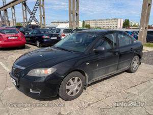 Black Mazda 3 2007 in Tallinn, with an engine capacity of 1.60 L and mileage of 177 thousand km for 499 €, photo 3 on AUTOMOTO.COM.LV