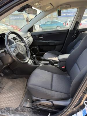 Black Mazda 3 2007 in Tallinn, with an engine capacity of 1.60 L and mileage of 177 thousand km for 499 €, photo 7 on AUTOMOTO.COM.LV