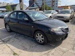 Black Mazda 3 2007 in Tallinn, with an engine capacity of 1.60 L and mileage of 177 thousand km for 399 €, photo 9 on AUTOMOTO.COM.LV