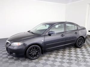 Black Mazda 3 2007 in Tallinn, with an engine capacity of 1.60 L and mileage of 197 thousand km for 899 €, photo 3 on AUTOMOTO.COM.LV