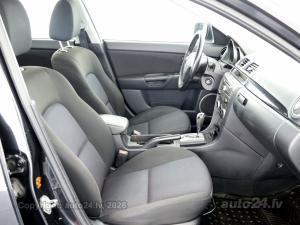 Black Mazda 3 2007 in Tallinn, with an engine capacity of 1.60 L and mileage of 197 thousand km for 899 €, photo 7 on AUTOMOTO.COM.LV
