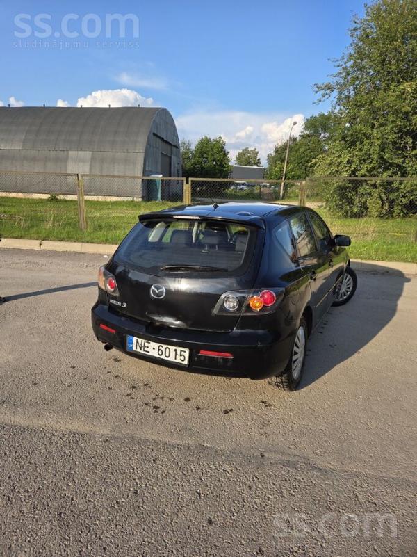Melns Mazda 3 2008 Rīga, ar dzinēja tilpumu 1.60 L un nobraukumu 0 tūkst. km par 1150 €, foto 3 vietnē AUTOMOTO.COM.LV