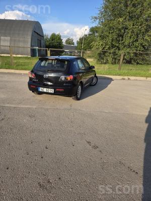 Black Mazda 3 2008 in Riga, with an engine capacity of 1.60 L and mileage of 0 thousand km for 1150 €, photo 8 on AUTOMOTO.COM.LV