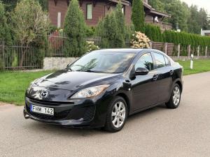 Melns Mazda 3 2011 Viļņa, ar dzinēja tilpumu 2.00 L un nobraukumu 230 tūkst. km par 3650 €, foto  vietnē AUTOMOTO.COM.LV