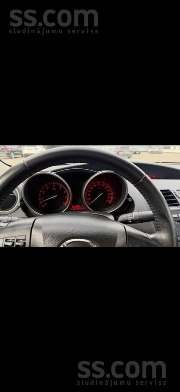 Melns Mazda 3 2012 Rīga, ar dzinēja tilpumu 1.60 L un nobraukumu 165 tūkst. km par 6000 €, foto 7 vietnē AUTOMOTO.COM.LV