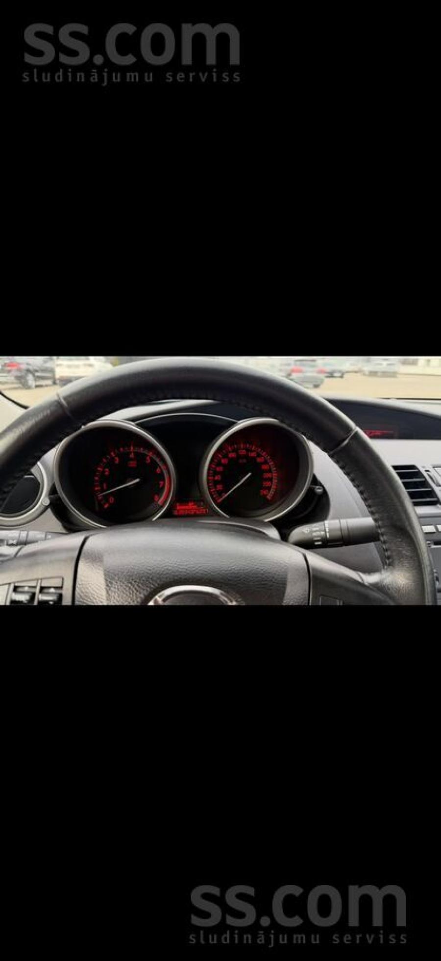 Melns Mazda 3 2012 Rīga, ar dzinēja tilpumu 1.60 L un nobraukumu 165 tūkst. km par 6000 €, foto 8 vietnē AUTOMOTO.COM.LV