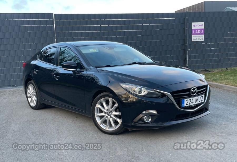 Melns Mazda 3 2014 Tartu, ar dzinēja tilpumu 2.00 L un nobraukumu 145 tūkst. km par 8800 €, foto 2 vietnē AUTOMOTO.COM.LV